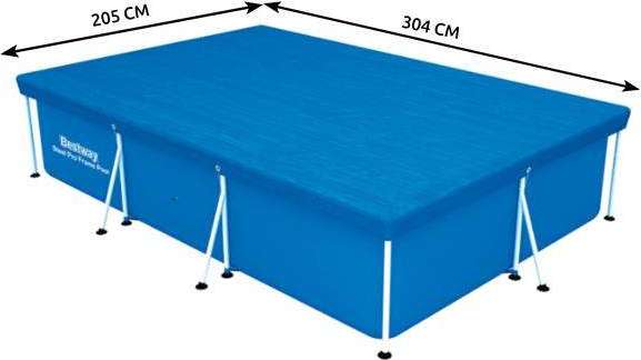 Univerzální kryt na bazén 3x2 m BESTWAY 58106 | MAXMAX.cz