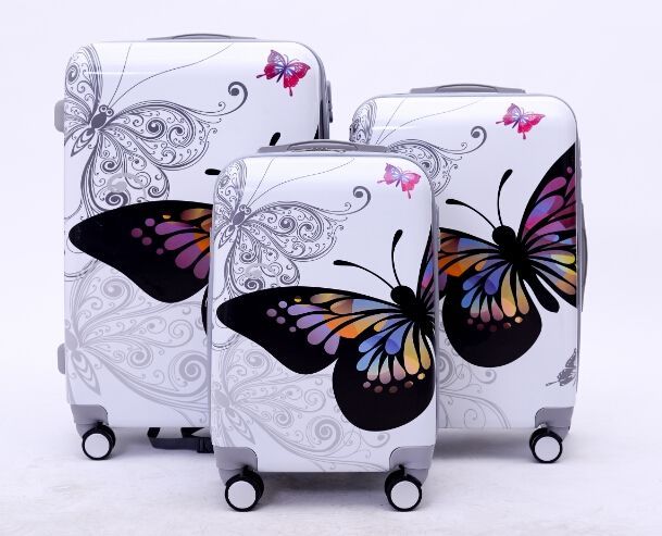 Moderní cestovní kufry BUTTERFLY | e-shop MAXMAX.cz